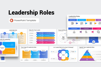 Leadership Roles PowerPoint Presentation Template | Nulivo Market