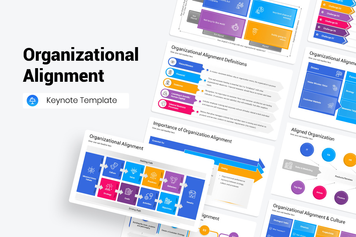 Organizational Alignment Keynote Template | Nulivo Market