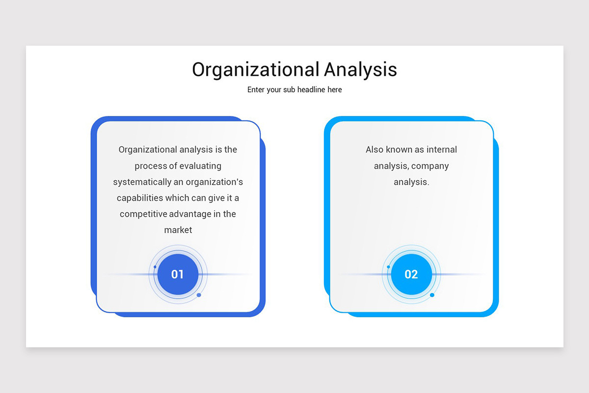 Organizational Analysis PowerPoint Template | Nulivo Market