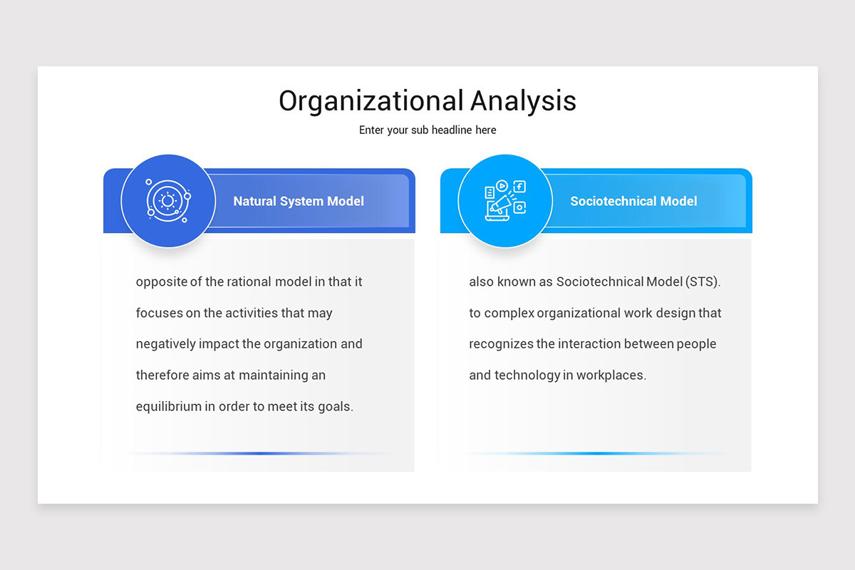 Organizational Analysis Keynote Template | Nulivo Market