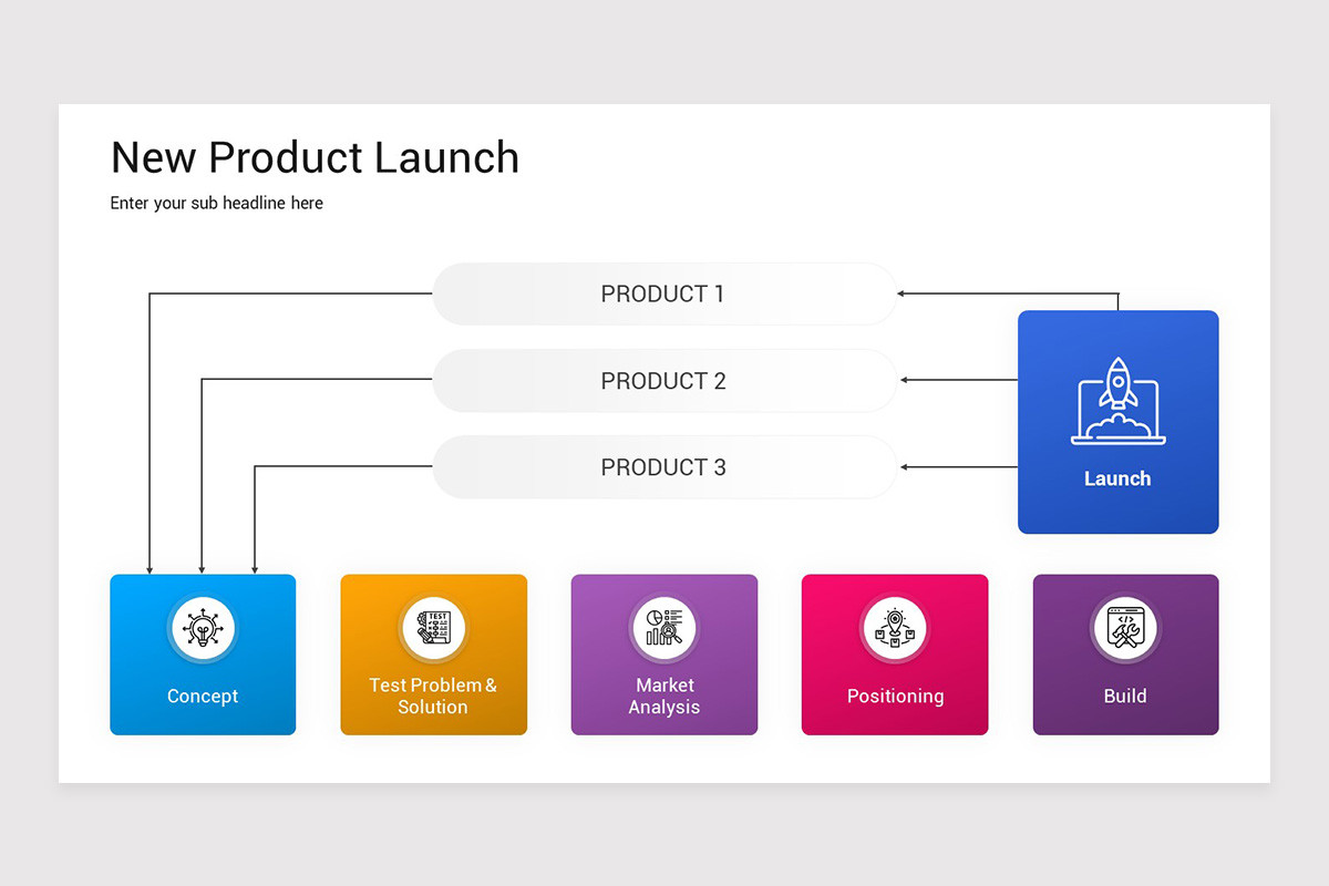 New Product Launch Google Slides Template | Nulivo Market