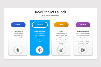 New Product Launch Google Slides Template | Nulivo Market
