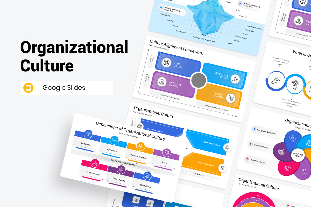 Organizational Culture Google Slides Template | Nulivo Market