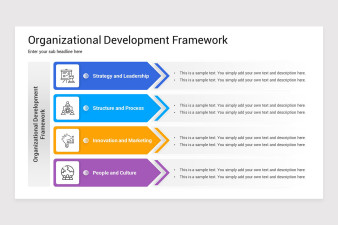 Organizational Framework PowerPoint Template | Nulivo Market