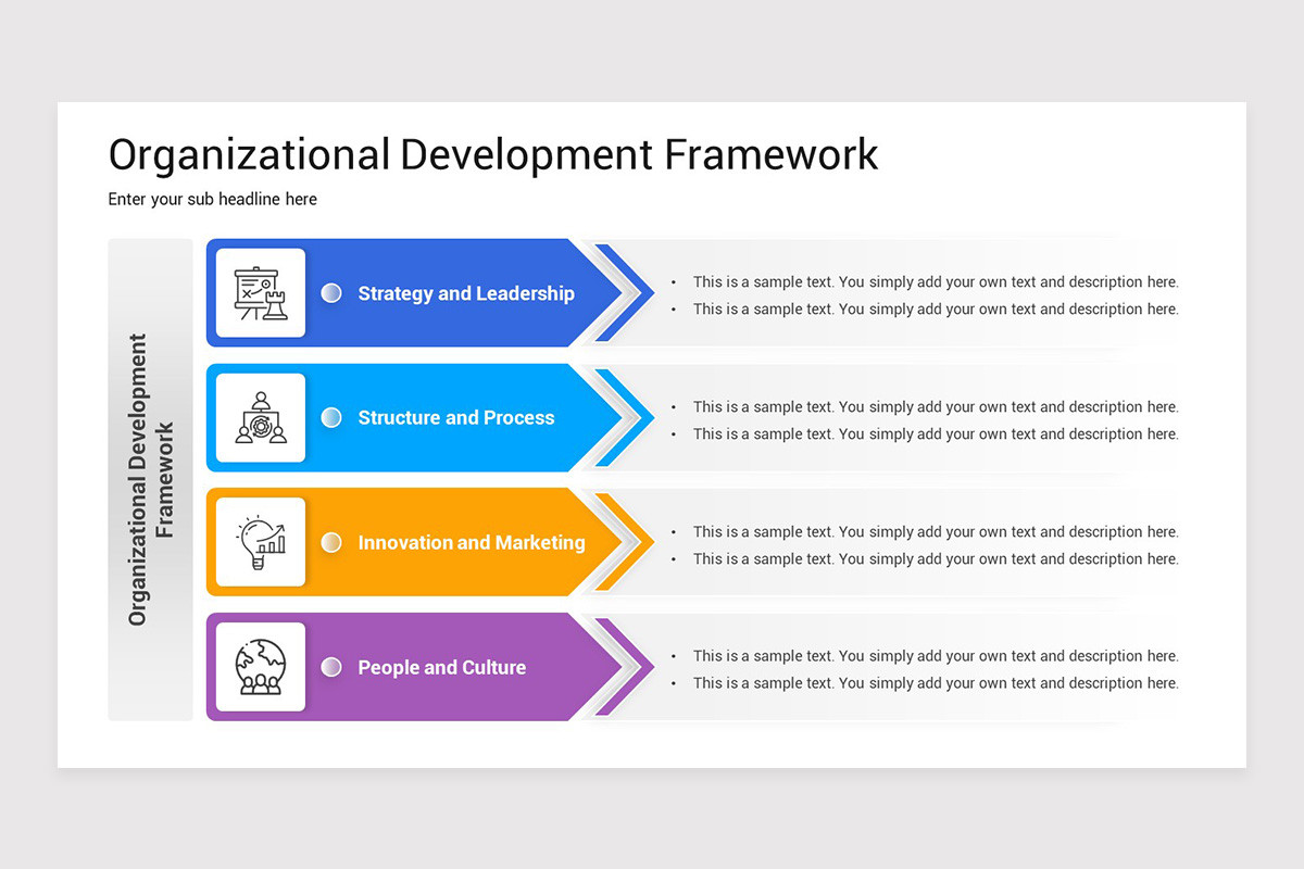 Organizational Framework Keynote Template | Nulivo Market