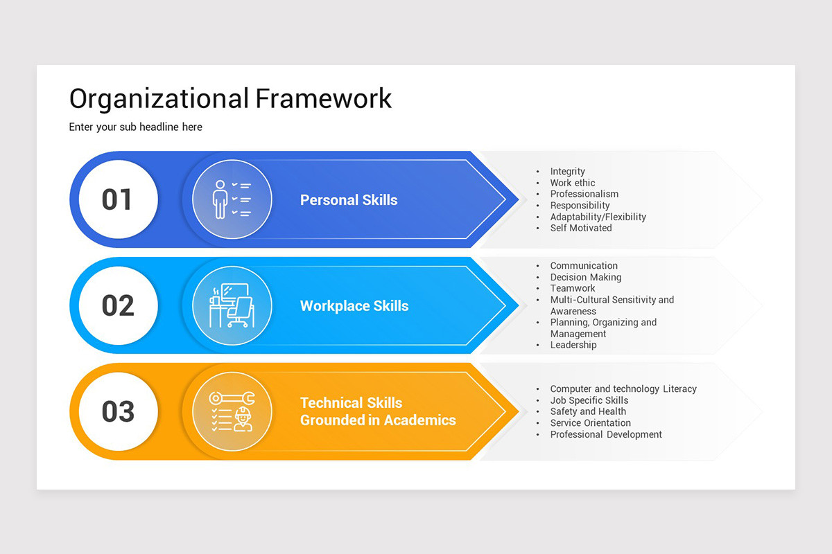 Organizational Framework Keynote Template | Nulivo Market