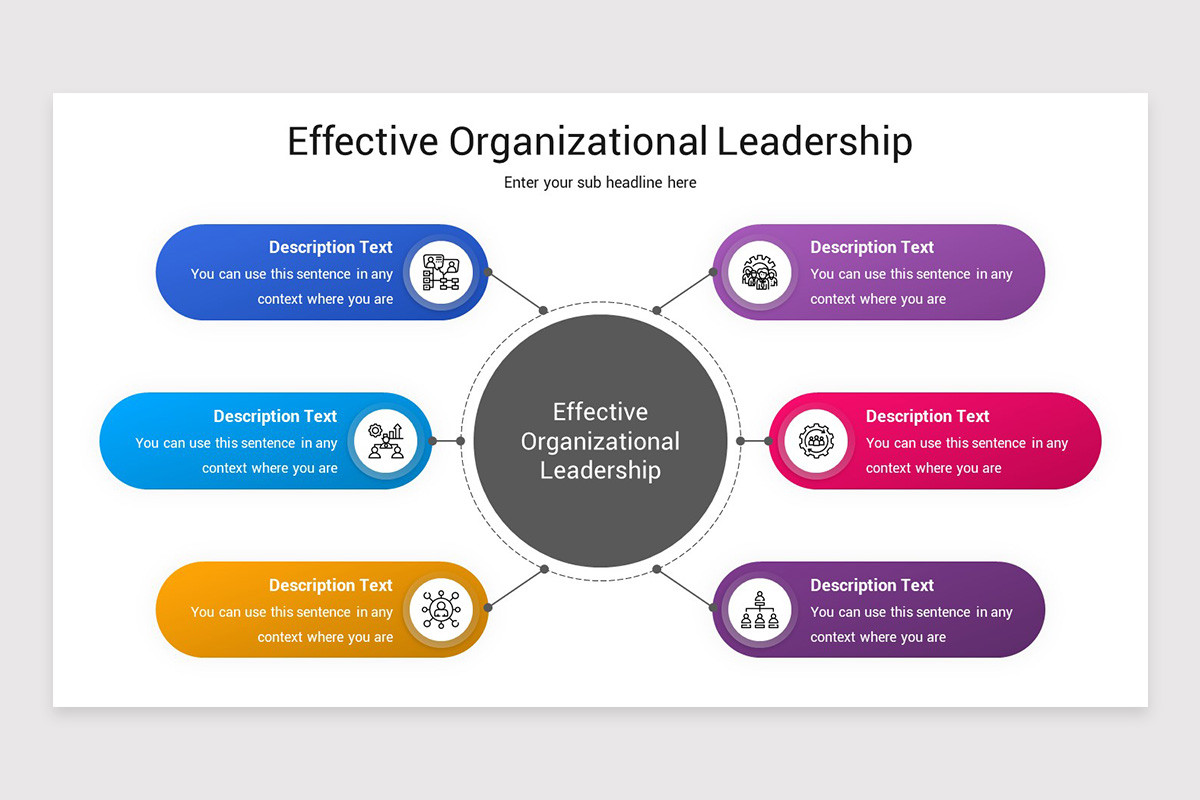 Organizational Leadership Keynote Template | Nulivo Market
