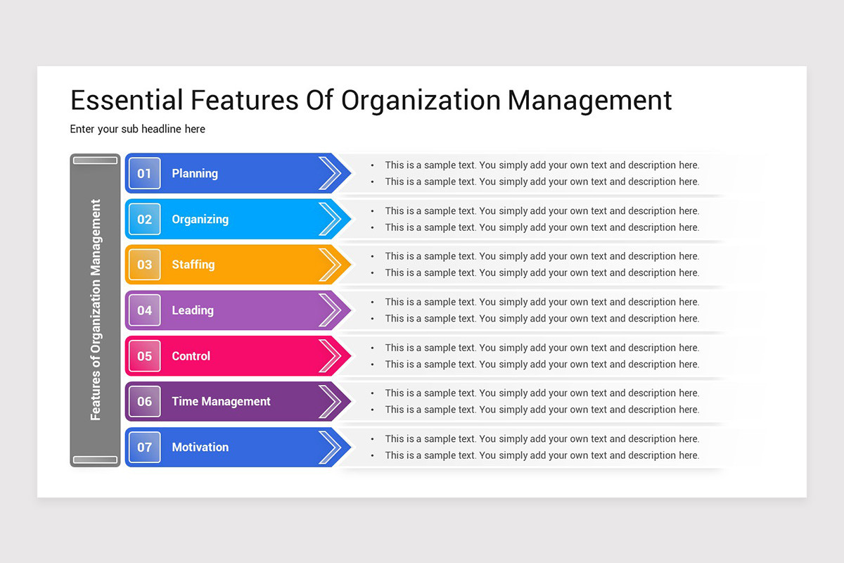 Organizational Management PowerPoint Template | Nulivo Market