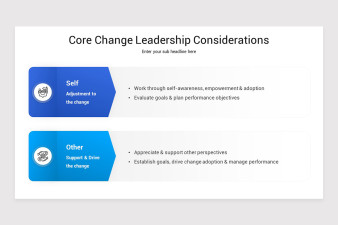 Change Leadership PowerPoint Template | Nulivo Market