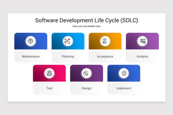 Software Development Life Cycle Google Slides Template | Nulivo Market