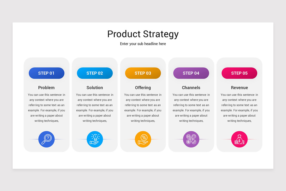 Product Strategy Google Slides Template | Nulivo Market