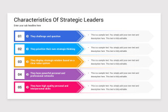 Strategic Leadership Google Slides Template | Nulivo Market