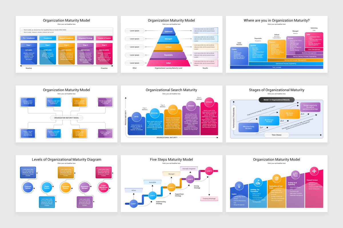 Organizational Toolbox PowerPoint Template | Nulivo Market