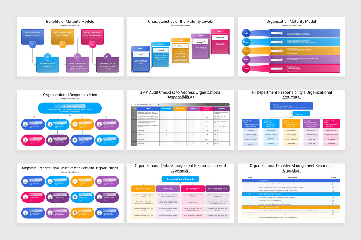 Organizational Toolbox PowerPoint Template | Nulivo Market