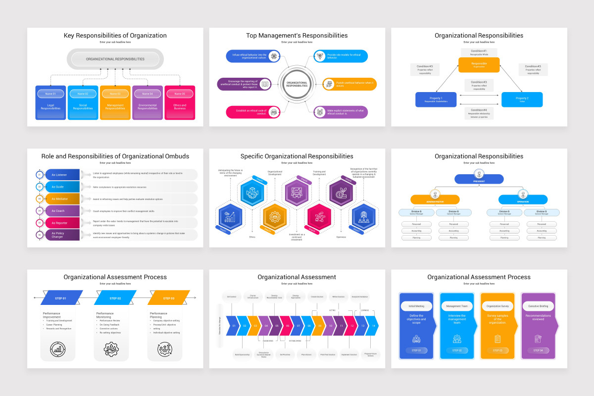 Organizational Toolbox PowerPoint Template | Nulivo Market