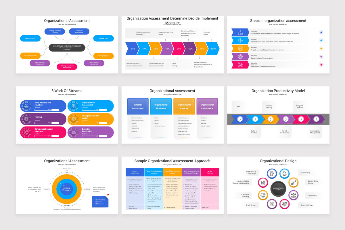Organizational Toolbox PowerPoint Template | Nulivo Market
