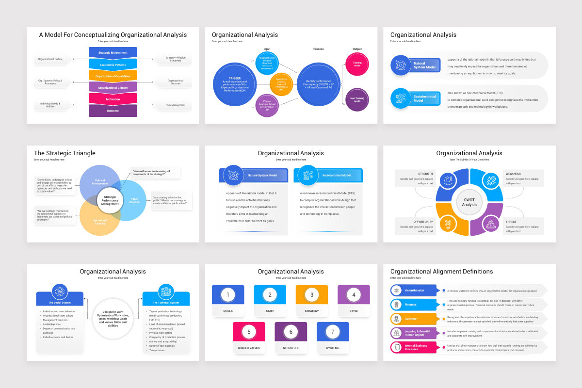 Organizational Toolbox Google Slides Template | Nulivo Market
