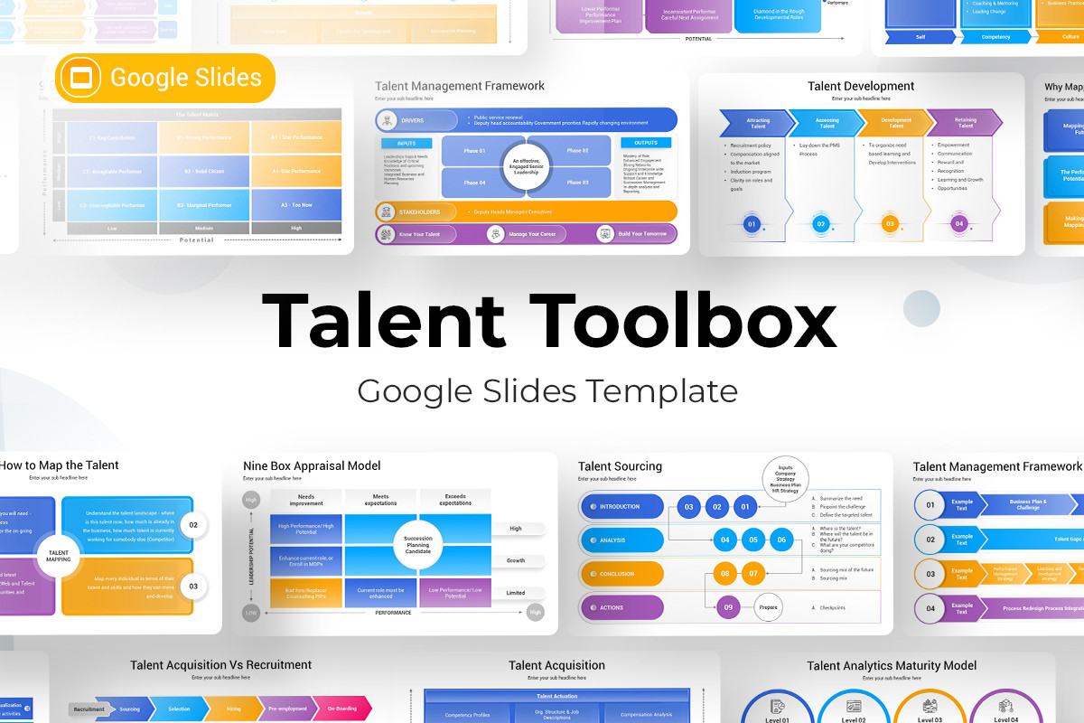 Talent Toolbox Google Slides Presentation Template | Nulivo Market