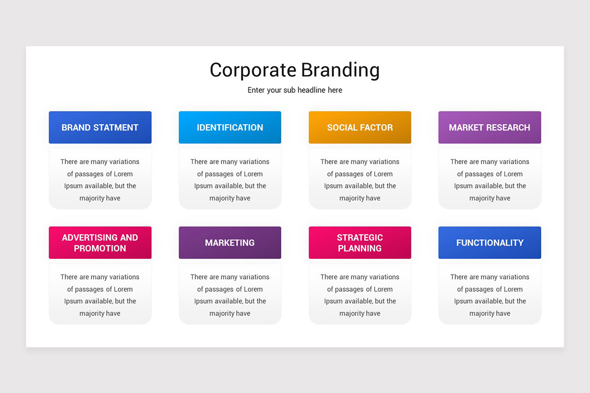 Product Branding PowerPoint Template | Nulivo Market