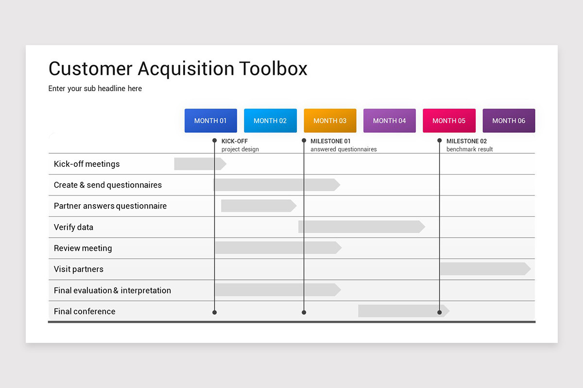 Customer Acquisition Toolbox Keynote Template | Nulivo Market