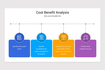Cost Benefit Analysis PowerPoint Template | Nulivo Market