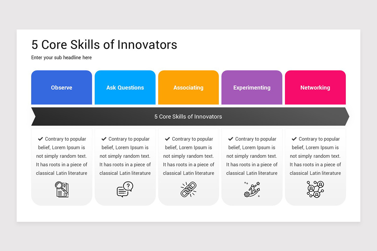 Core Skills Keynote Template | Nulivo Market
