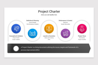 Project Charter PowerPoint Template | Nulivo Market