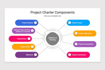 Project Charter PowerPoint Template | Nulivo Market