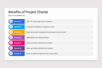 Project Charter PowerPoint Template | Nulivo Market