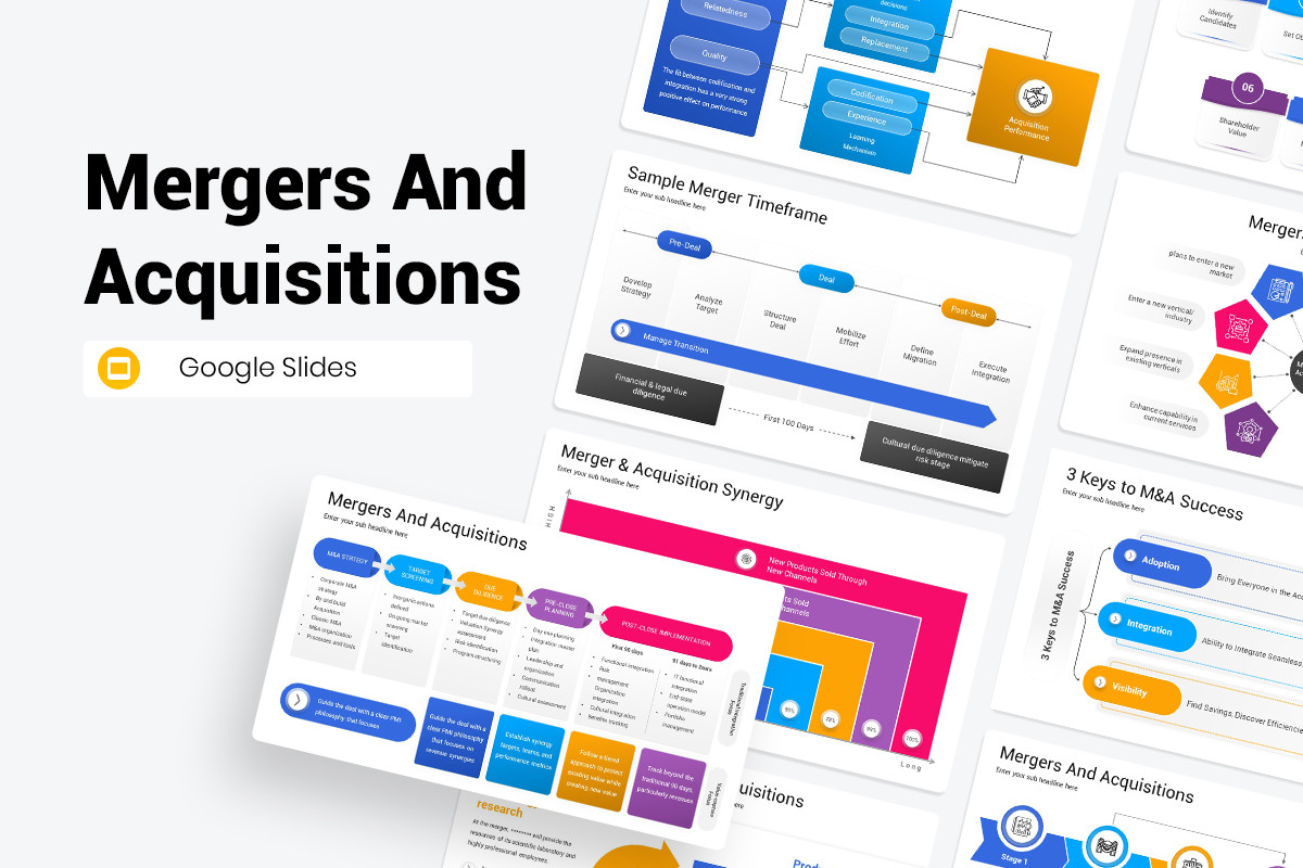 Mergers And Acquisitions Google Slides Template | Nulivo Market