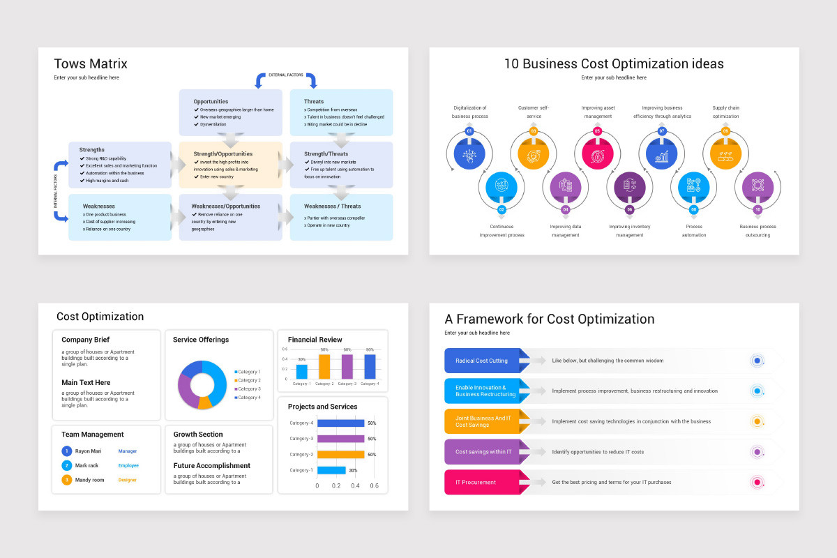 Cost Toolbox PowerPoint Presentation Template | Nulivo Market