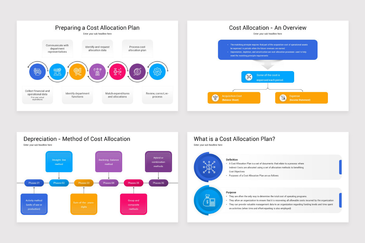 Cost Toolbox Keynote Presentation Template | Nulivo Market