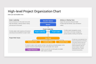 Project Organization PowerPoint Template | Nulivo Market