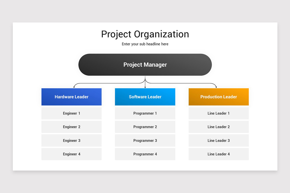 Project Organization Keynote Template | Nulivo Market