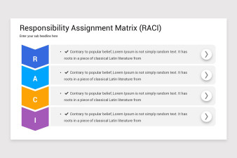 Responsibility Assignment Matrix PowerPoint Template | Nulivo Market
