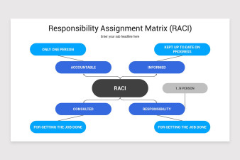 Responsibility Assignment Matrix PowerPoint Template | Nulivo Market