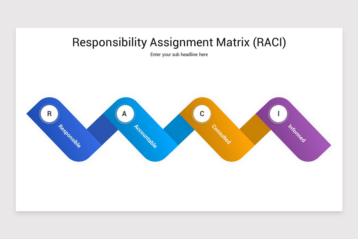 Responsibility Assignment Matrix Keynote Template | Nulivo Market