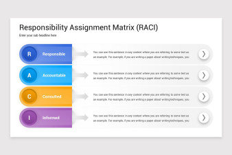 Responsibility Assignment Matrix Keynote Template | Nulivo Market
