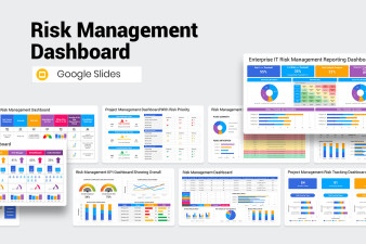 Risk Management Dashboard Google Slides Template | Nulivo Market
