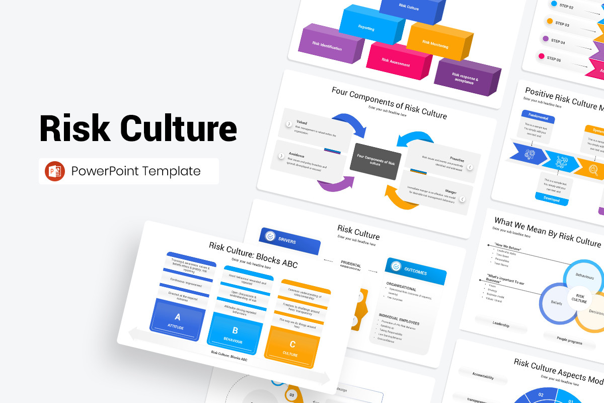 Risk Culture PowerPoint Template | Nulivo Market