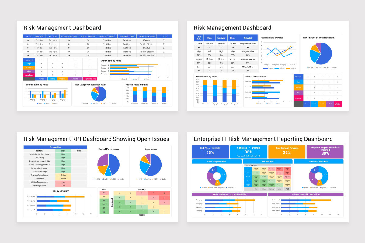 Risk Management Toolbox PowerPoint Template | Nulivo Market