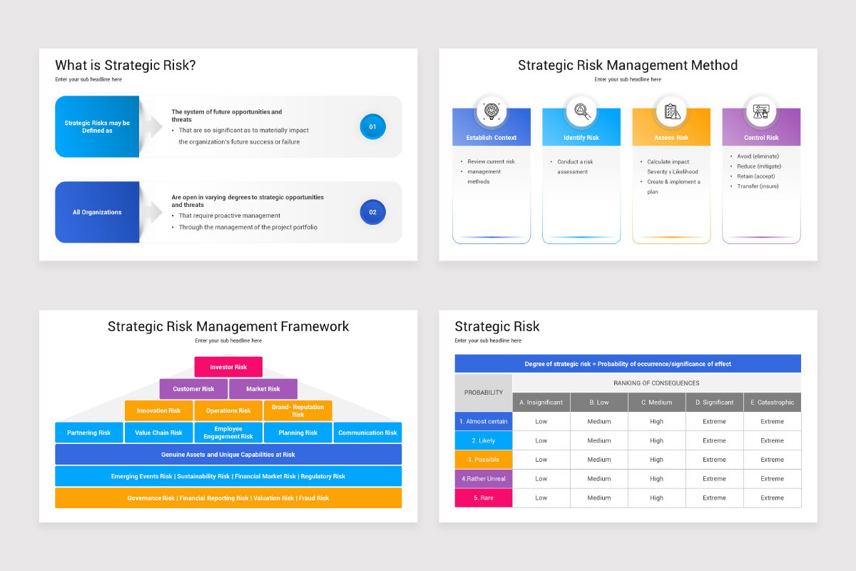 Risk Management Toolbox PowerPoint Template | Nulivo Market