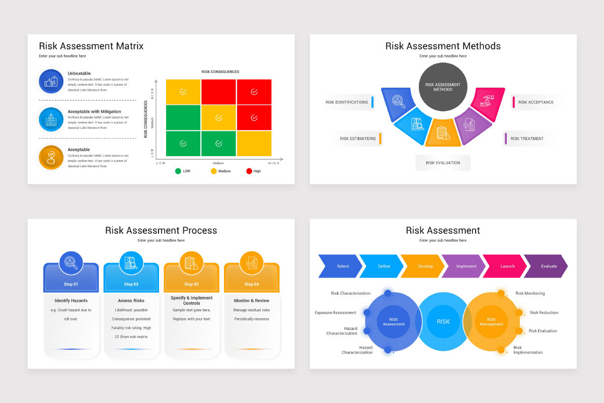 Risk Management Toolbox Keynote Template | Nulivo Market