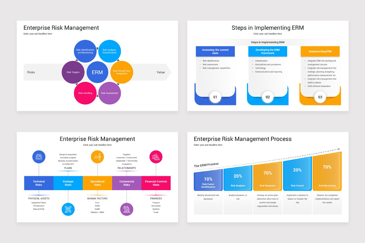 Risk Management Toolbox Keynote Template | Nulivo Market
