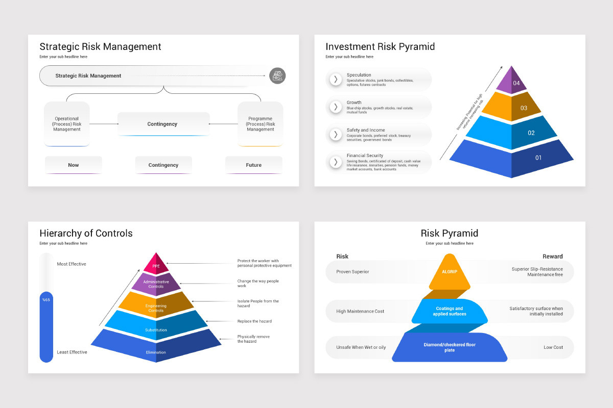 Risk Management Toolbox Keynote Template | Nulivo Market