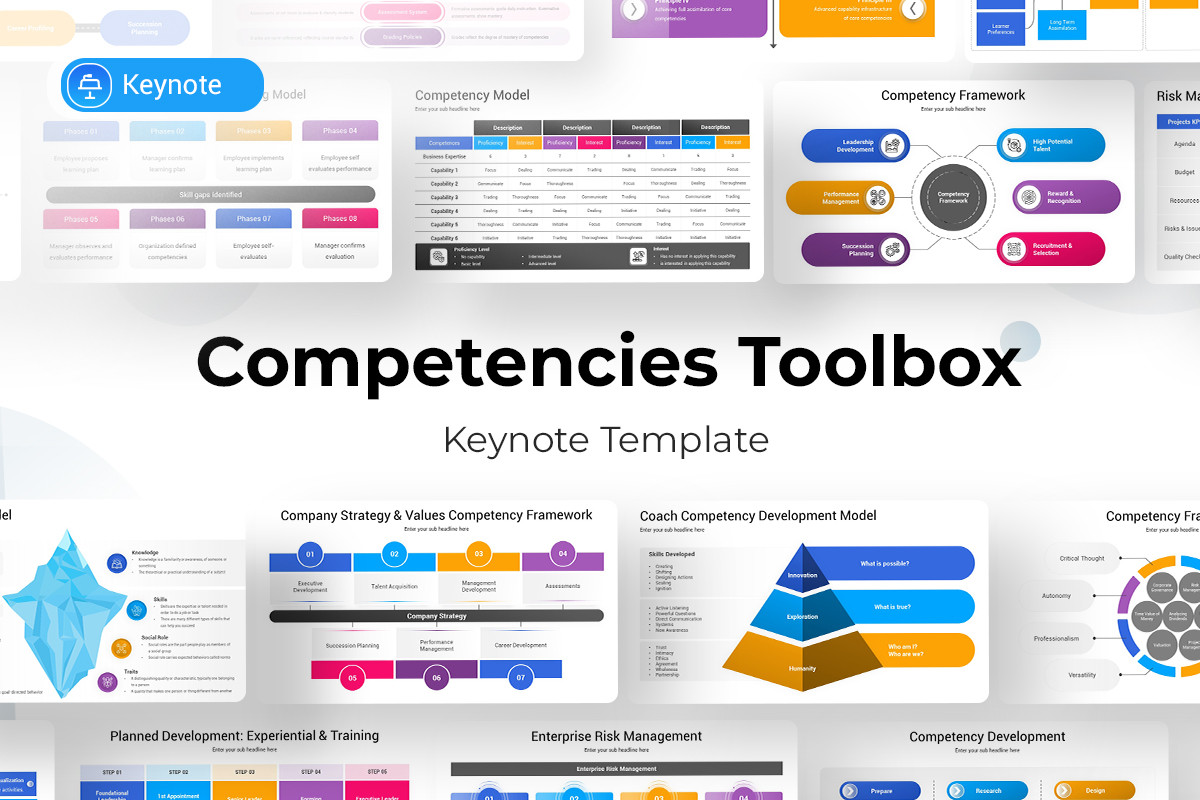 Competencies Toolbox Keynote Template | Nulivo Market