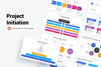 Project Initiation PowerPoint Template | Nulivo Market