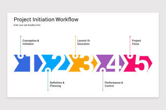 Project Initiation PowerPoint Template | Nulivo Market