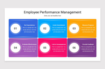 Employee Performance Management PowerPoint Template | Nulivo Market