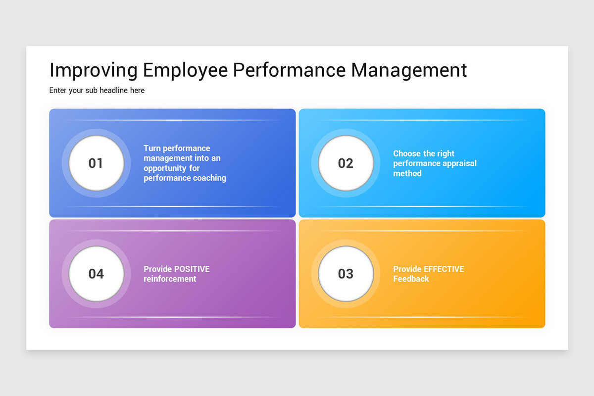 Employee Performance Management Keynote Template | Nulivo Market